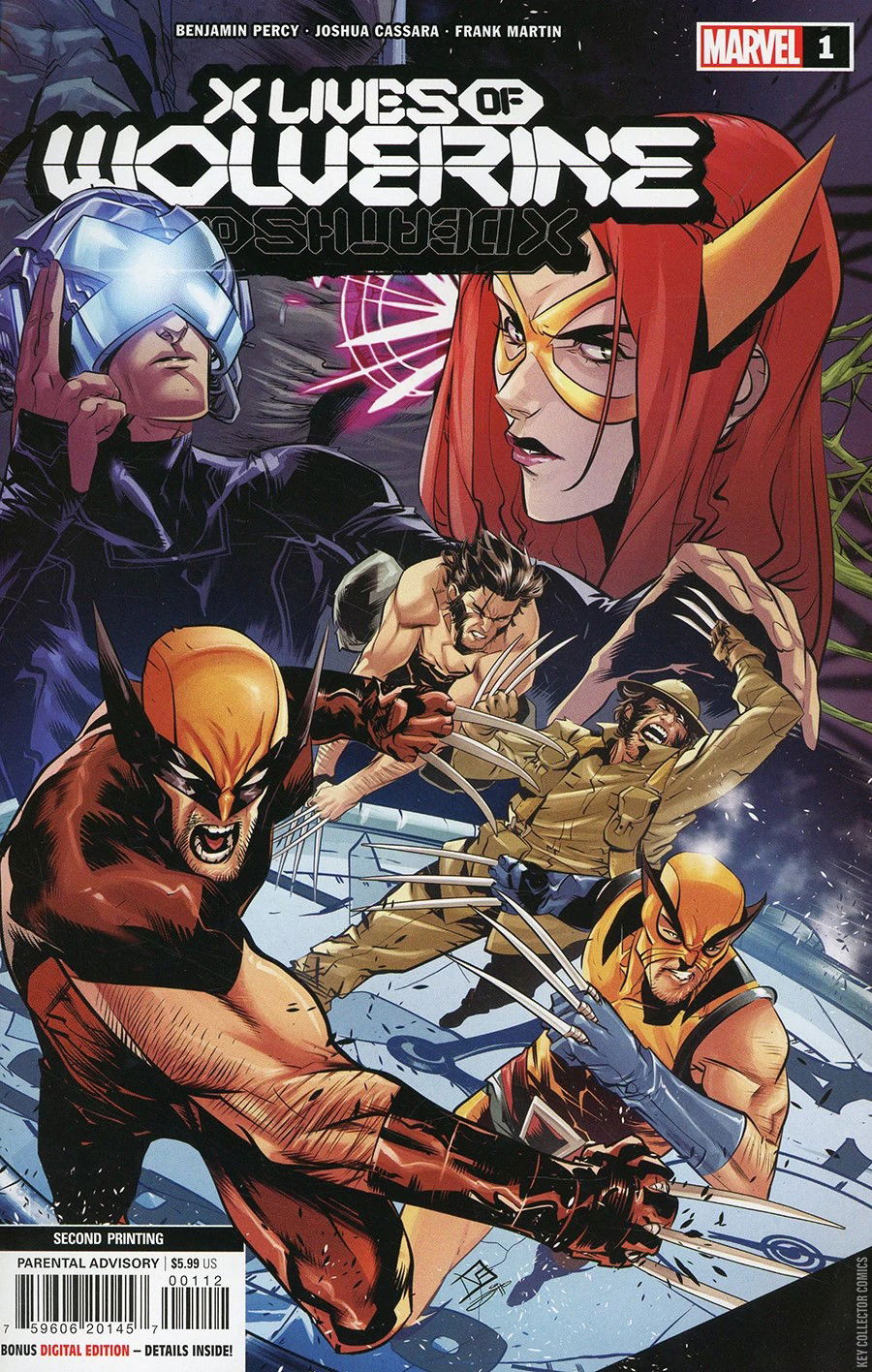 X Lives of Wolverine #1 2nd Print Published March 2022