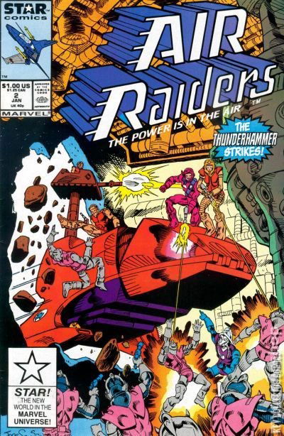 Air Raiders #2 Published November 1987 | Key Collector