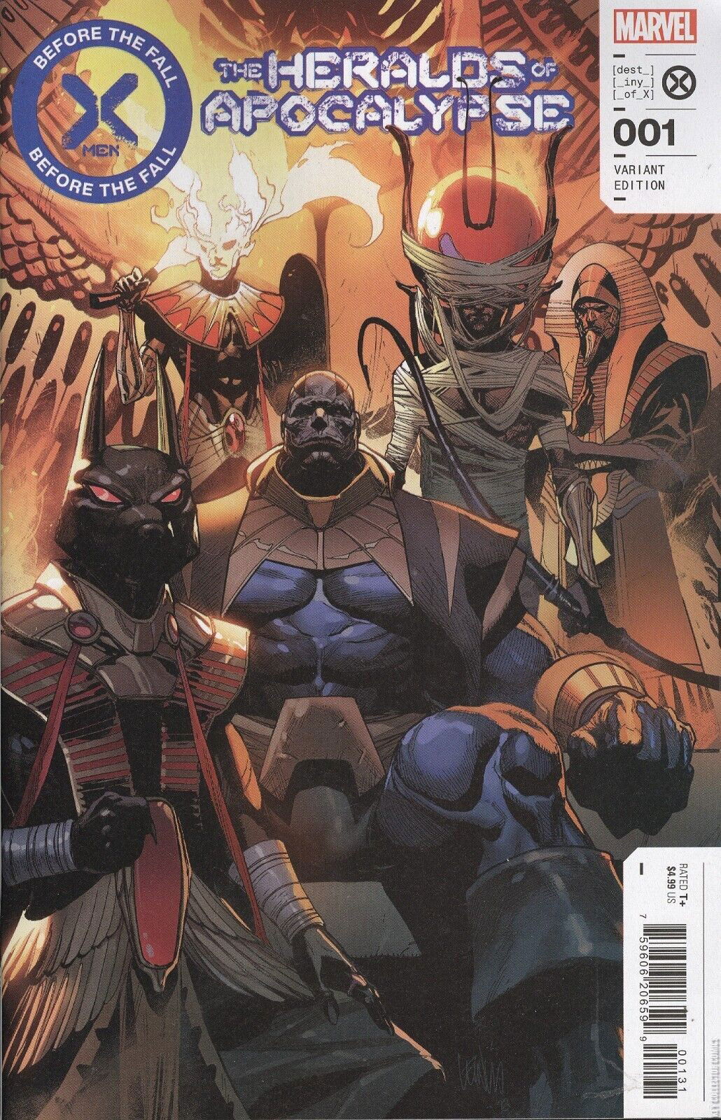 X Men Before The Fall Heralds Of Apocalypse 1 Variant P