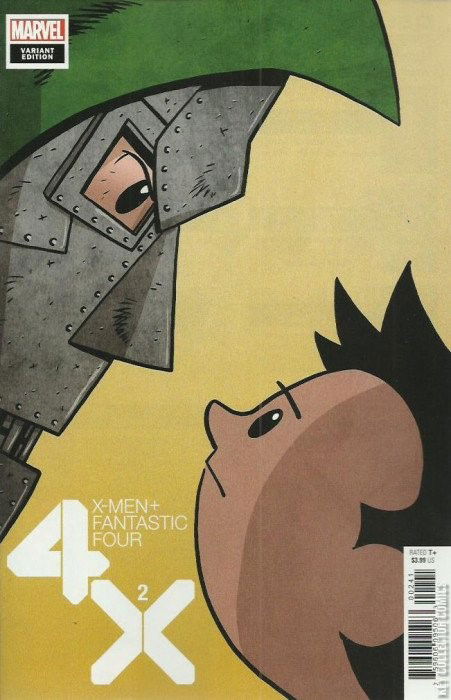 X-Men / Fantastic Four #2 Variant Published February 2