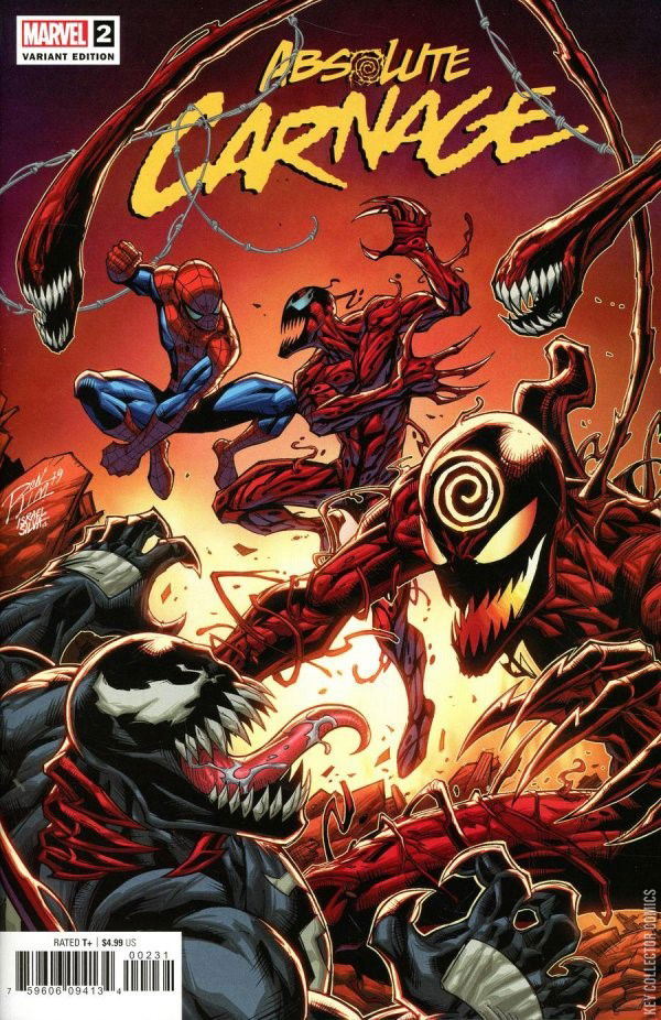 Absolute Carnage #2 Variant Published August 2019 | Ke