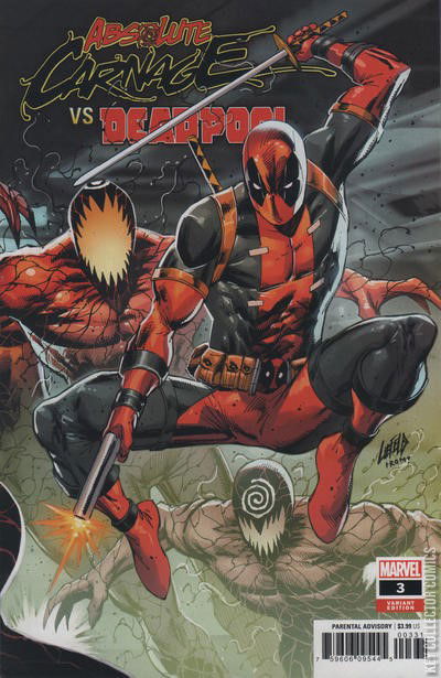 Absolute Carnage vs. Deadpool #3 Variant Published October