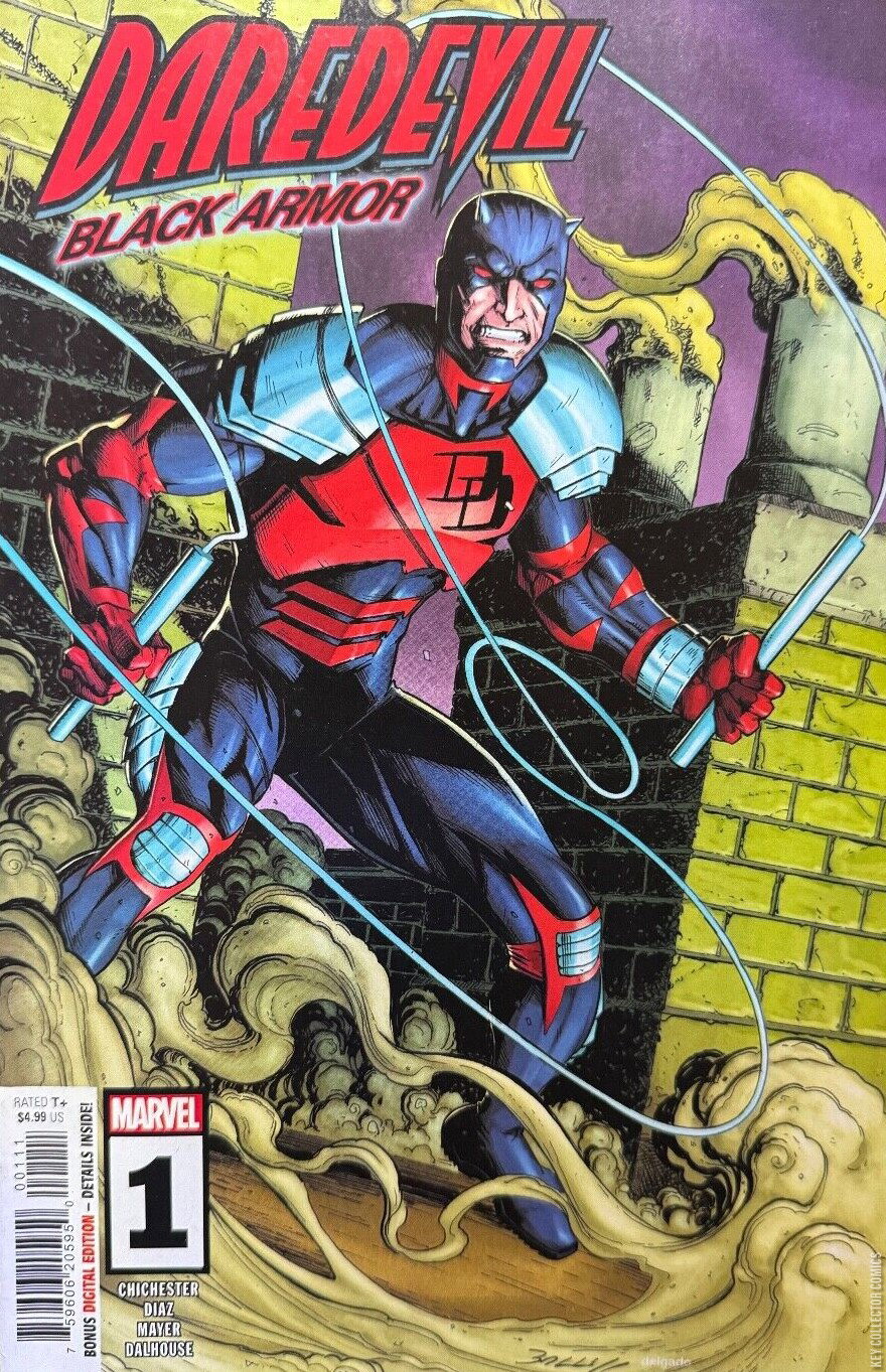 Daredevil: Black Armor by Marvel | Key Collector Comics