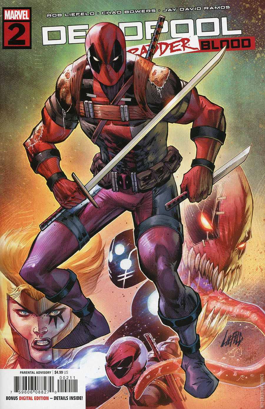 Deadpool: Badder Blood #2 Published July 2023 | Key Col