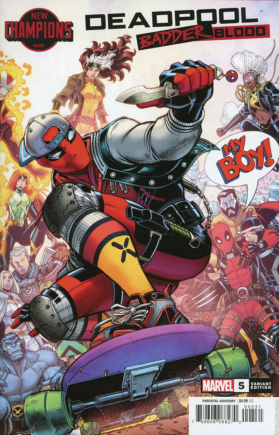 Deadpool: Badder Blood #5 Variant Published October 20
