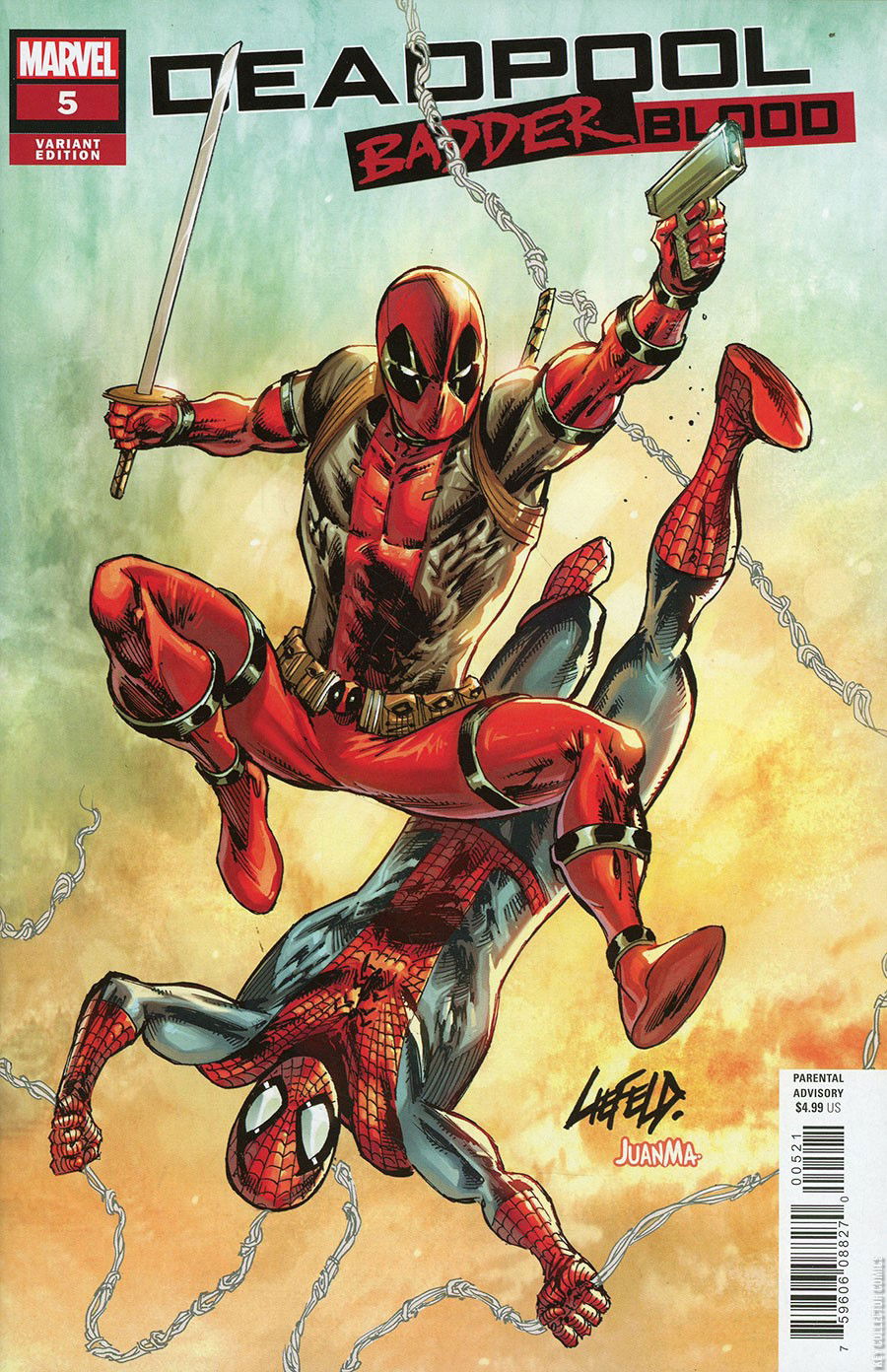 Deadpool: Badder Blood #5 Variant Published October 20