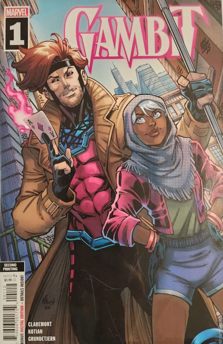 Gambit #1 2nd Print Published September 2022 | Key Col