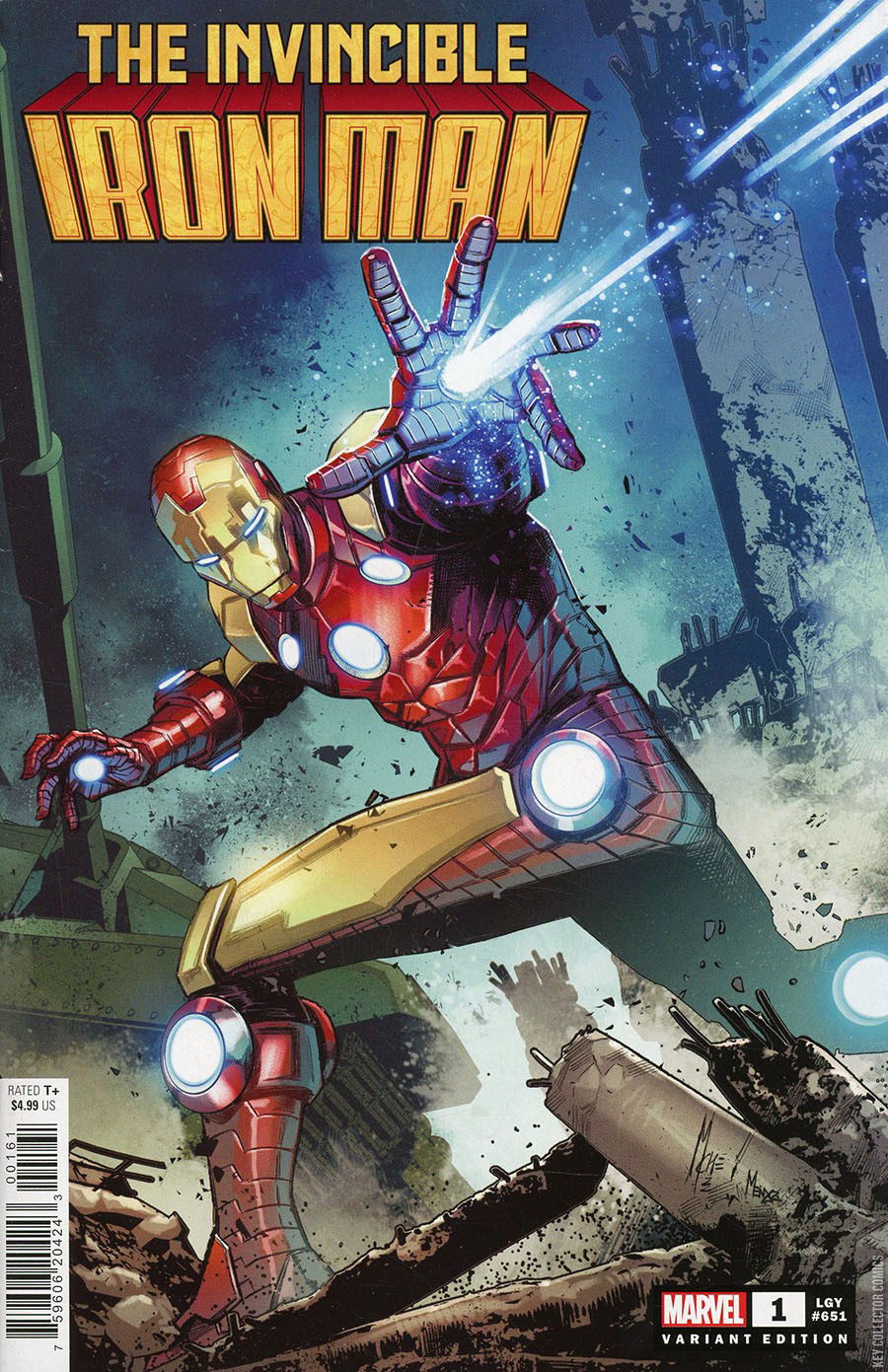 Invincible Iron Man #1 Variant Published December 2022
