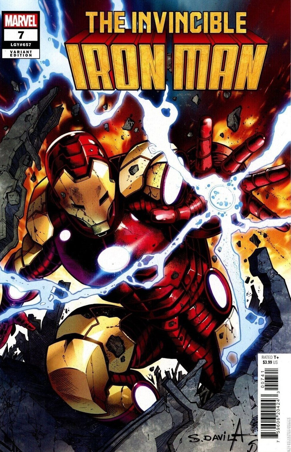 Invincible Iron Man #7 Variant Published June 2023 | K
