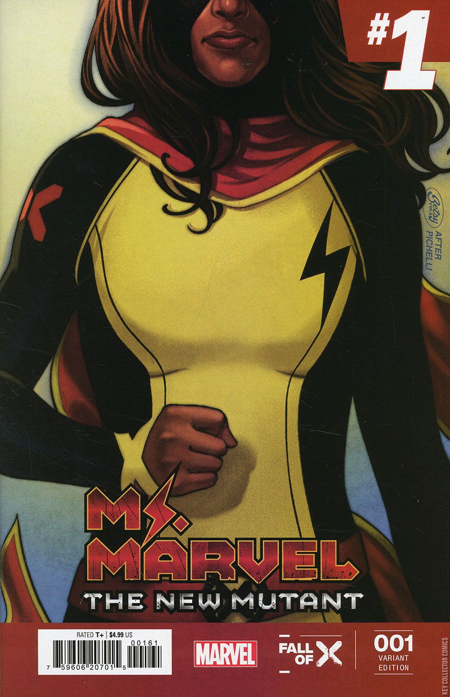 Ms. Marvel: The New Mutant #1 Variant Published August