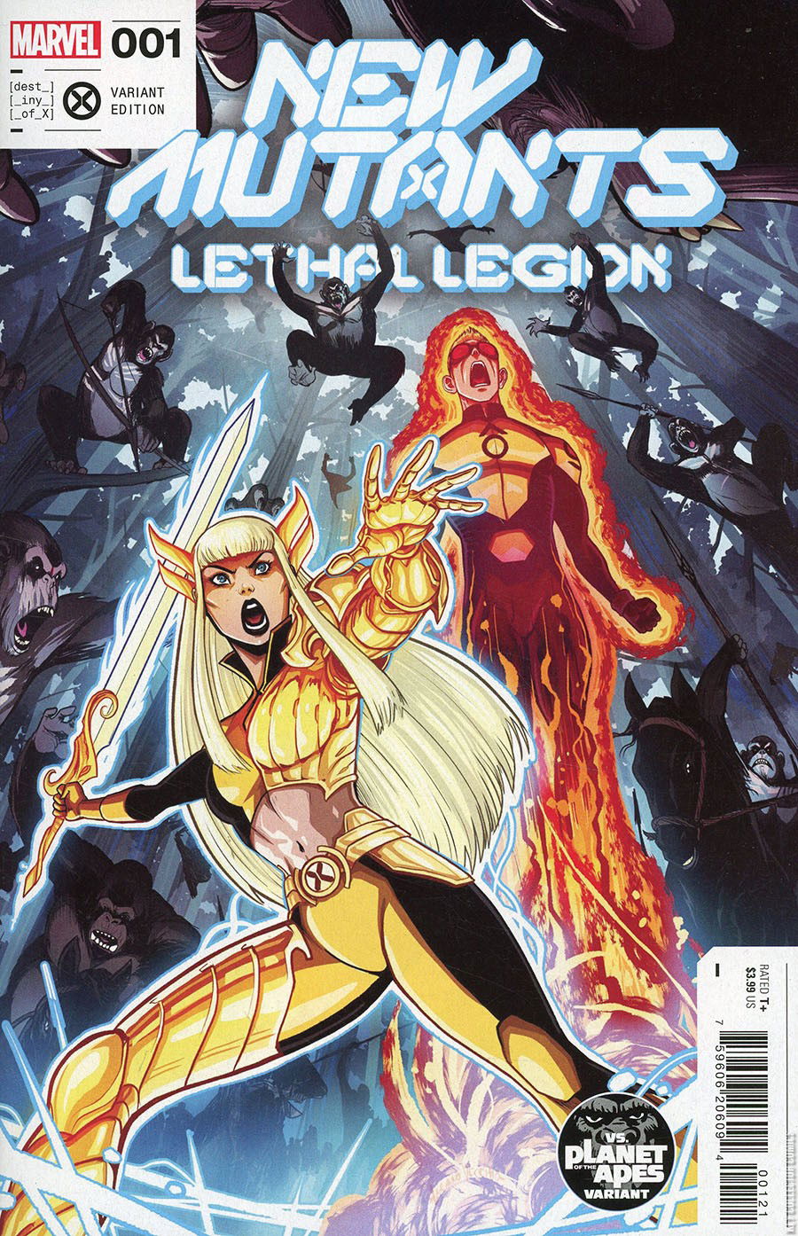 New Mutants: Lethal Legion #1 Variant Published March