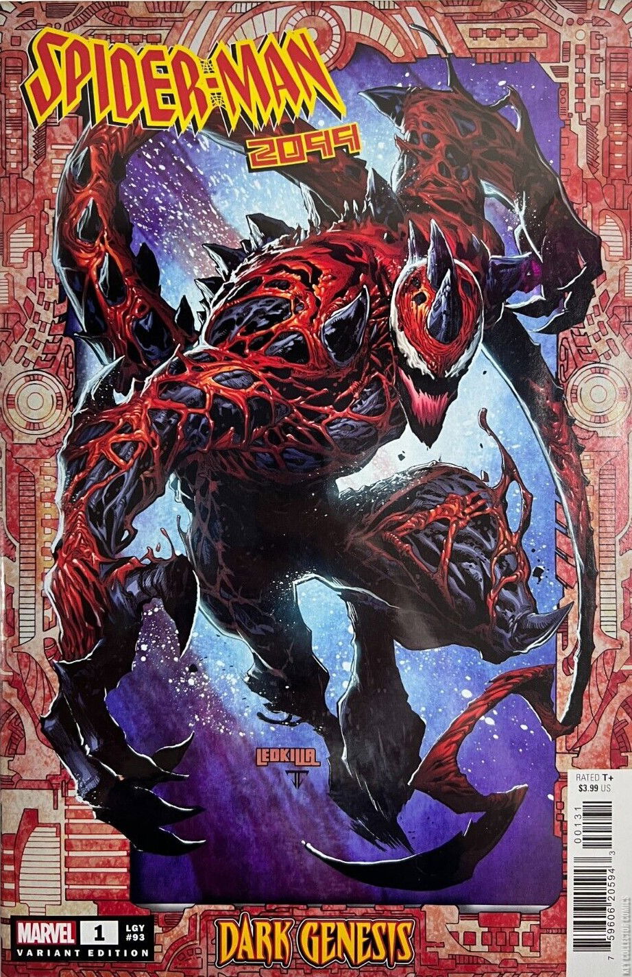 Spider-Man 2099: Dark Genesis #1 Variant Published May