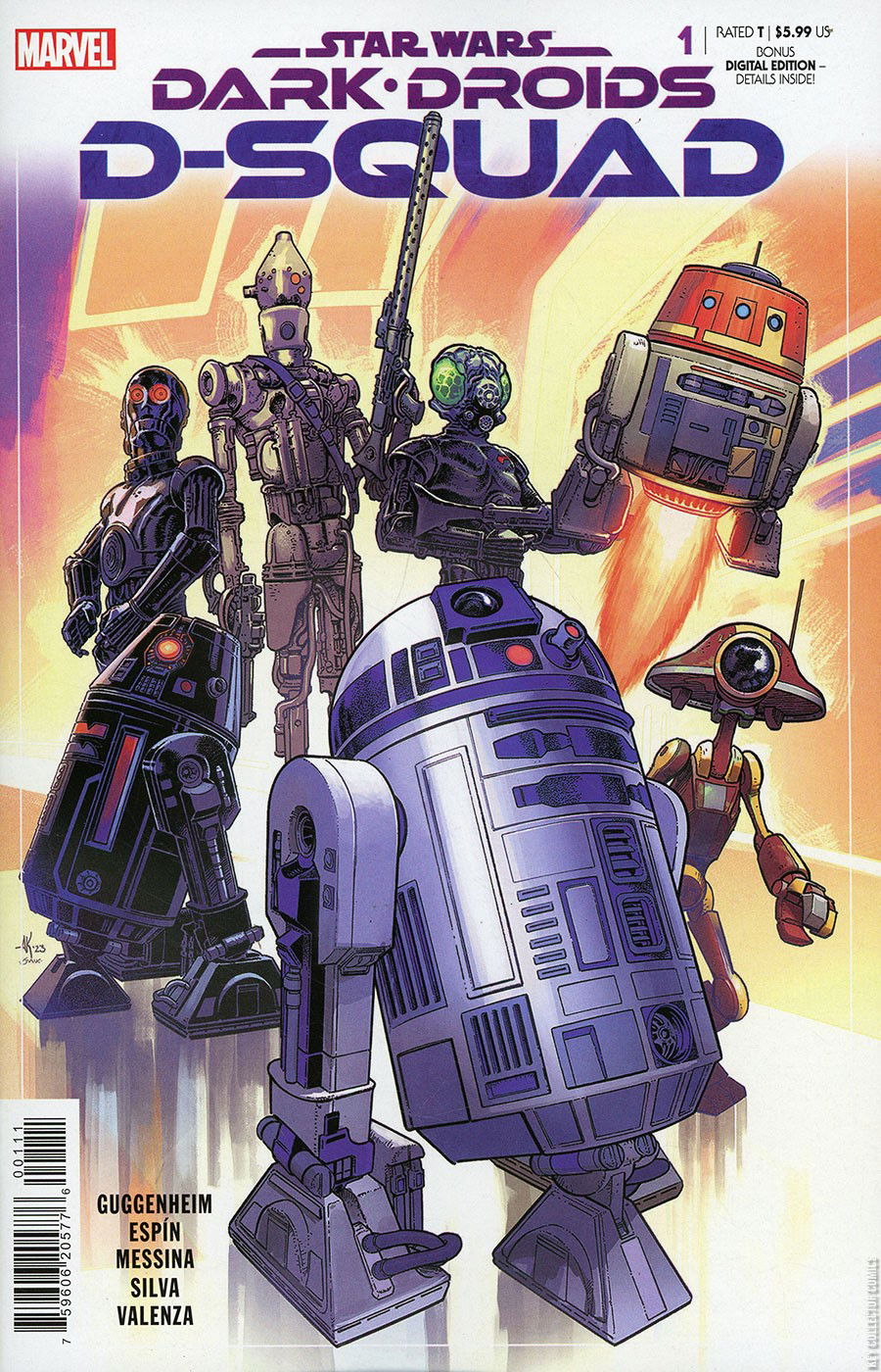 Star Wars: Dark Droids D-Squad by Marvel | Key Collector Comics