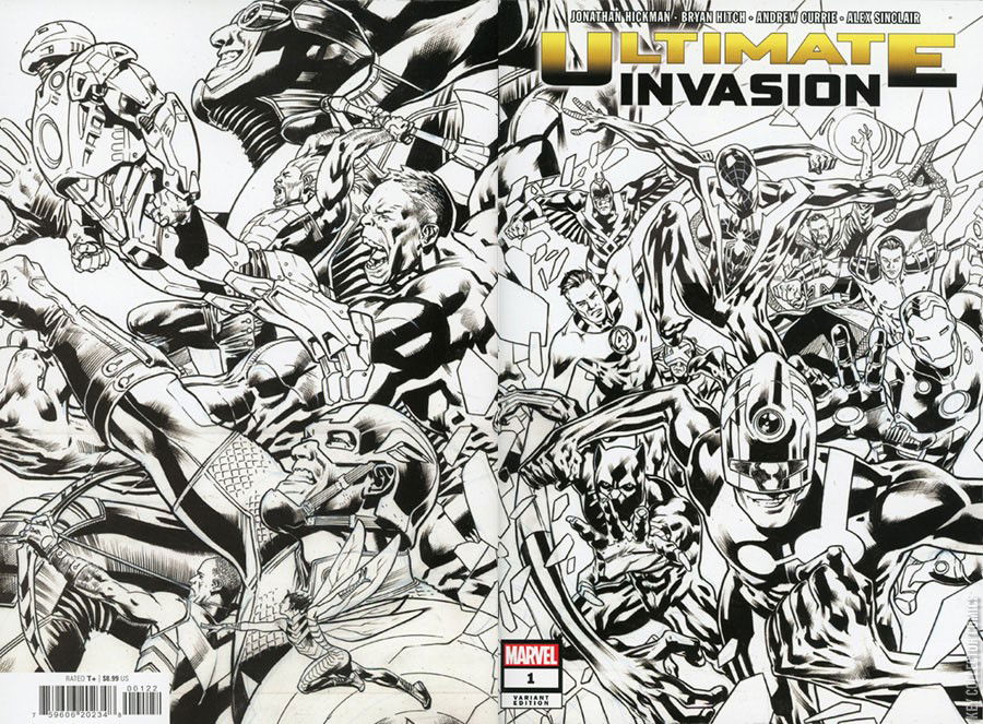 Ultimate Invasion #1 1:50 Published June 2023 | Key Co