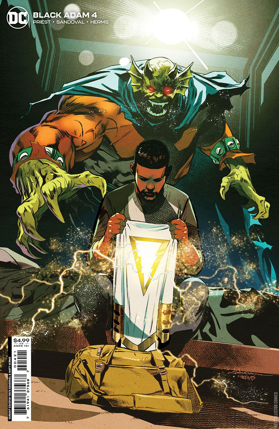 Black Adam #4 Variant Published September 2022 | Key C