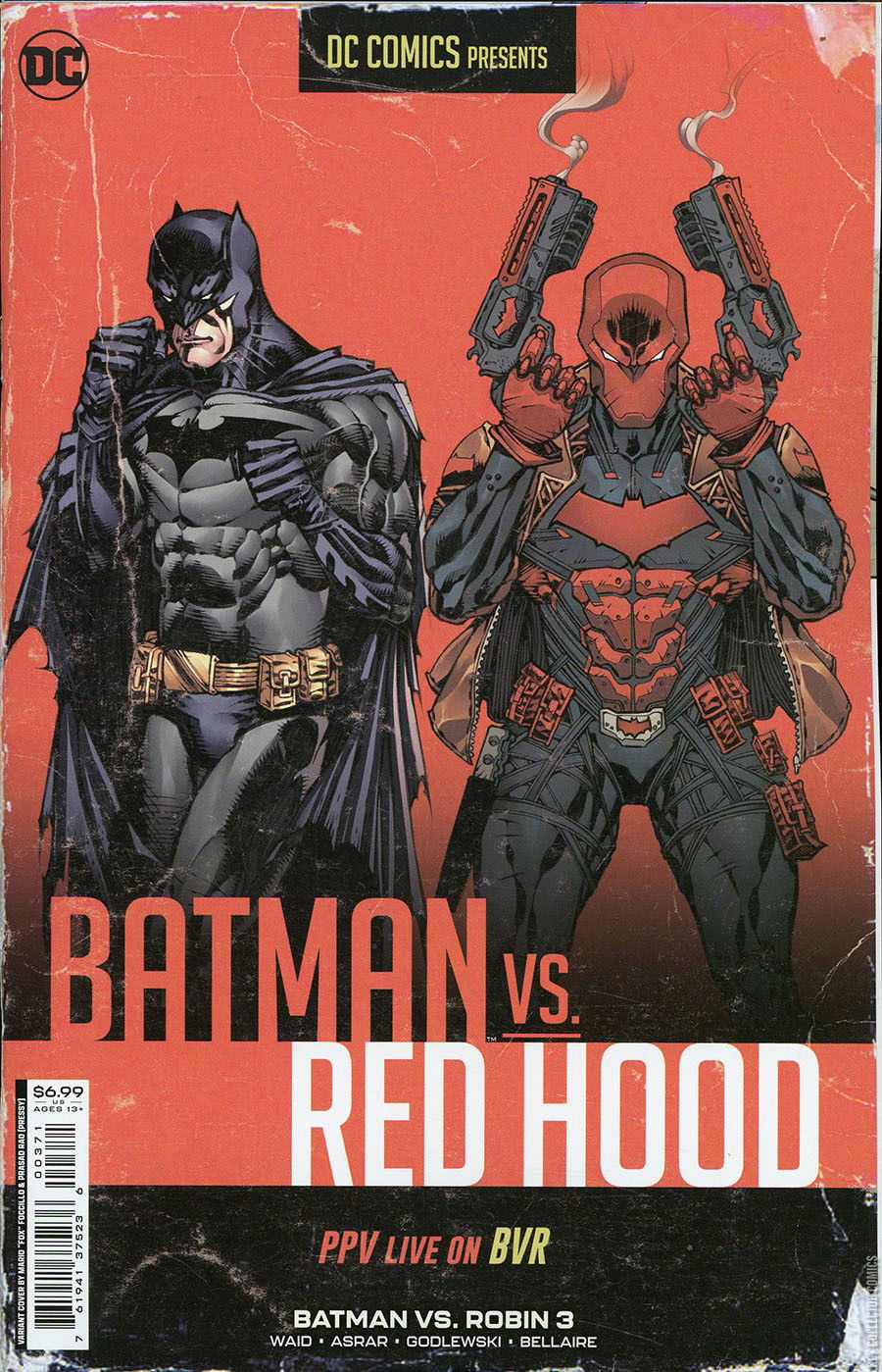 Batman vs. Robin #3 Variant Published November 2022
