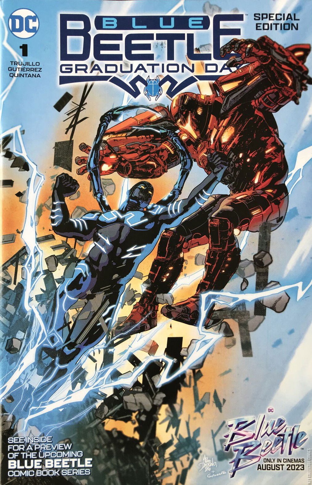 Blue Beetle: Graduation Day #1 Special Published November 2