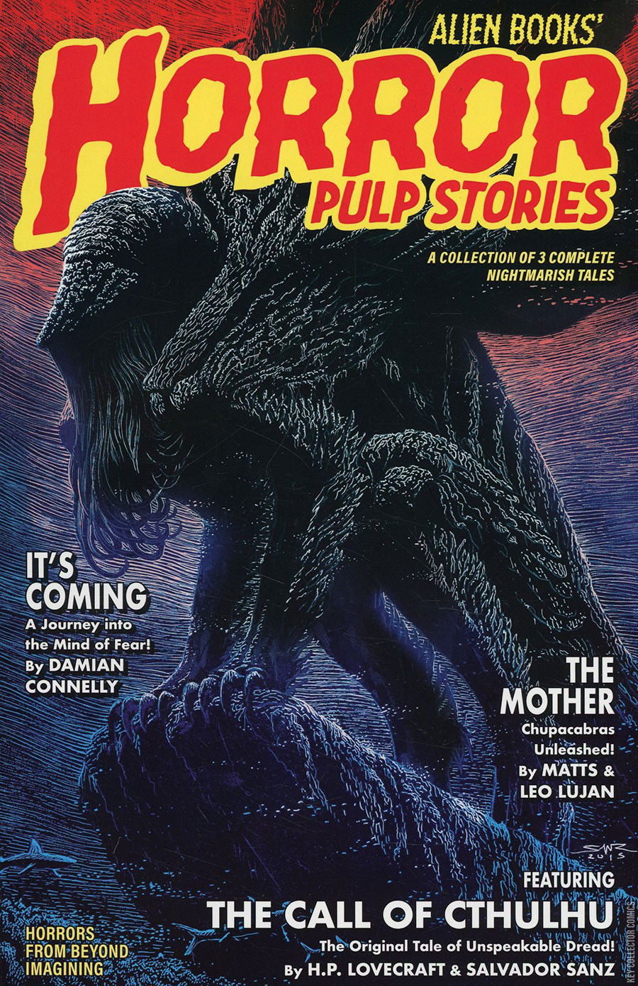 Alien Books: Horror Pulp Stories #1 Variant Published Febru