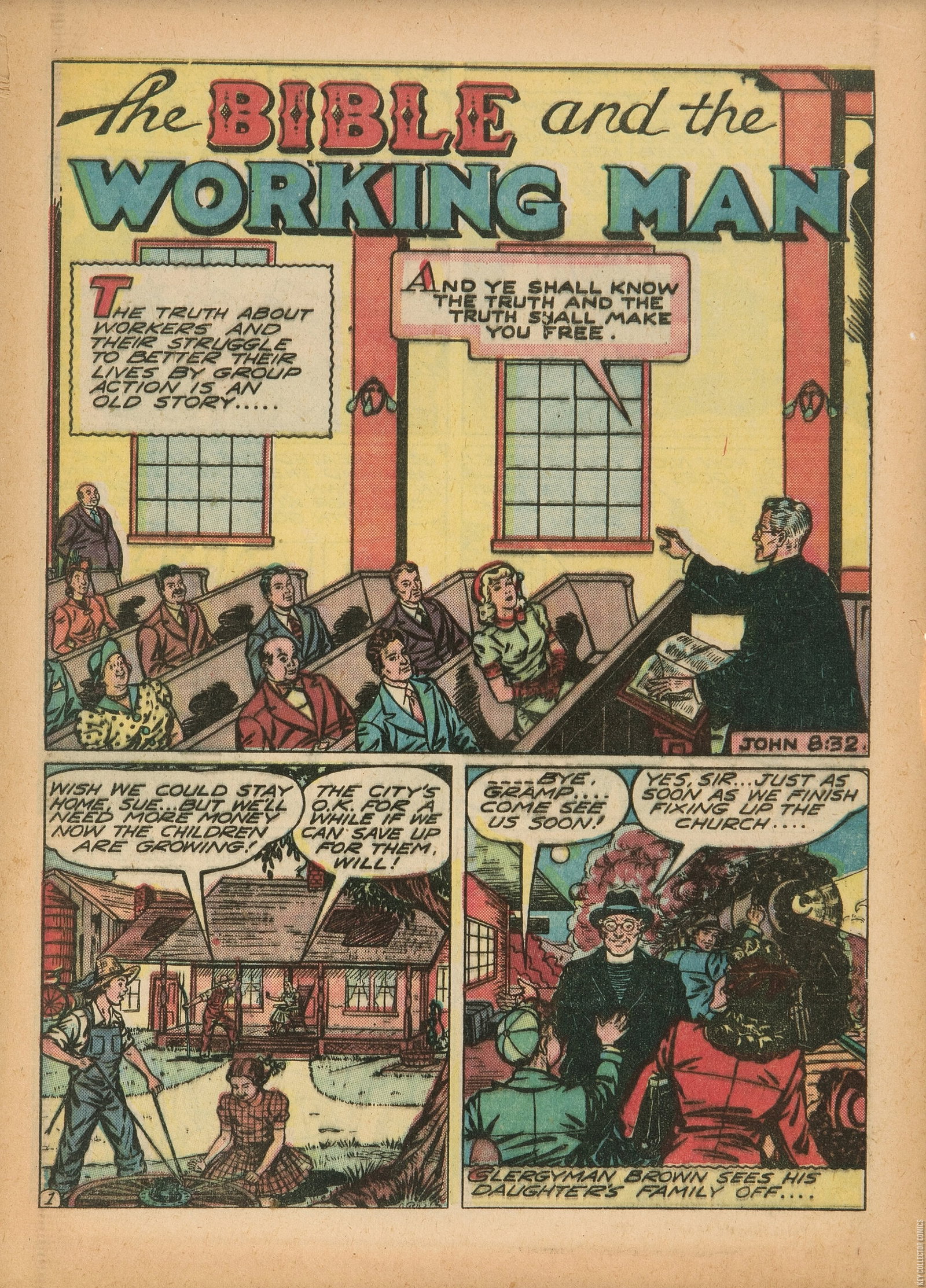 Bible and the Working Man by Congress Industrial Org. | Key Collector ...