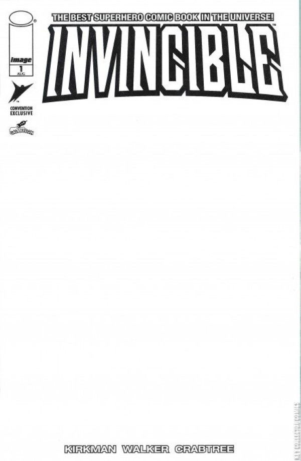Invincible #1 Blank Published July 2021 | Key Collecto