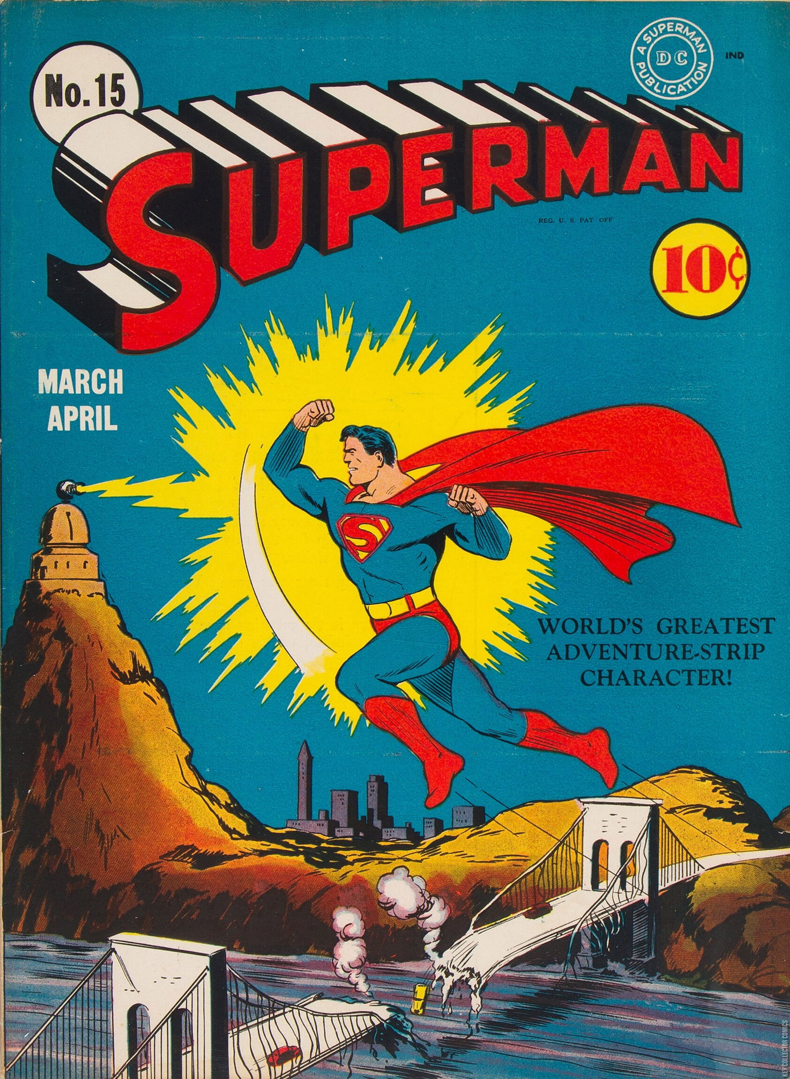 Superman #15 Published March 1942 | Key Collector Comics