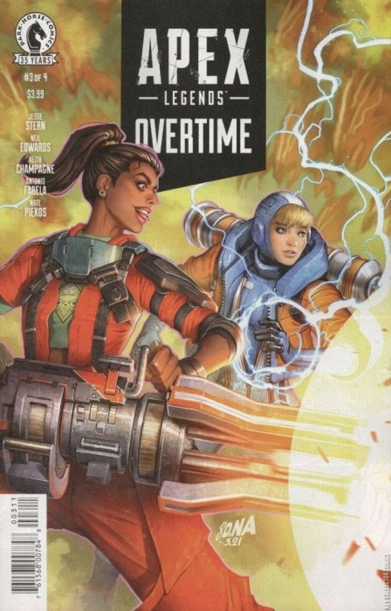 Apex Legends: Overtime #3 Published October 2021 | Key