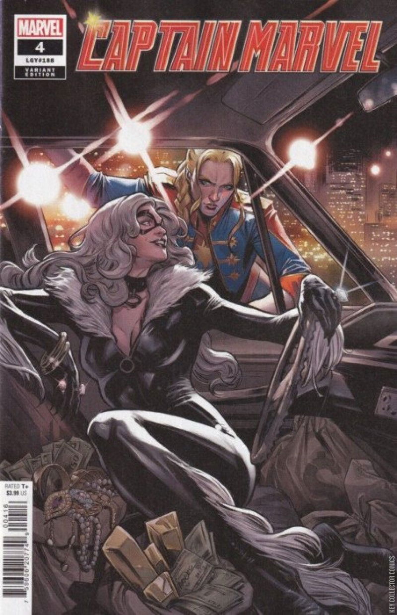 Captain Marvel #4 1:25 Published January 2024 | Key Co