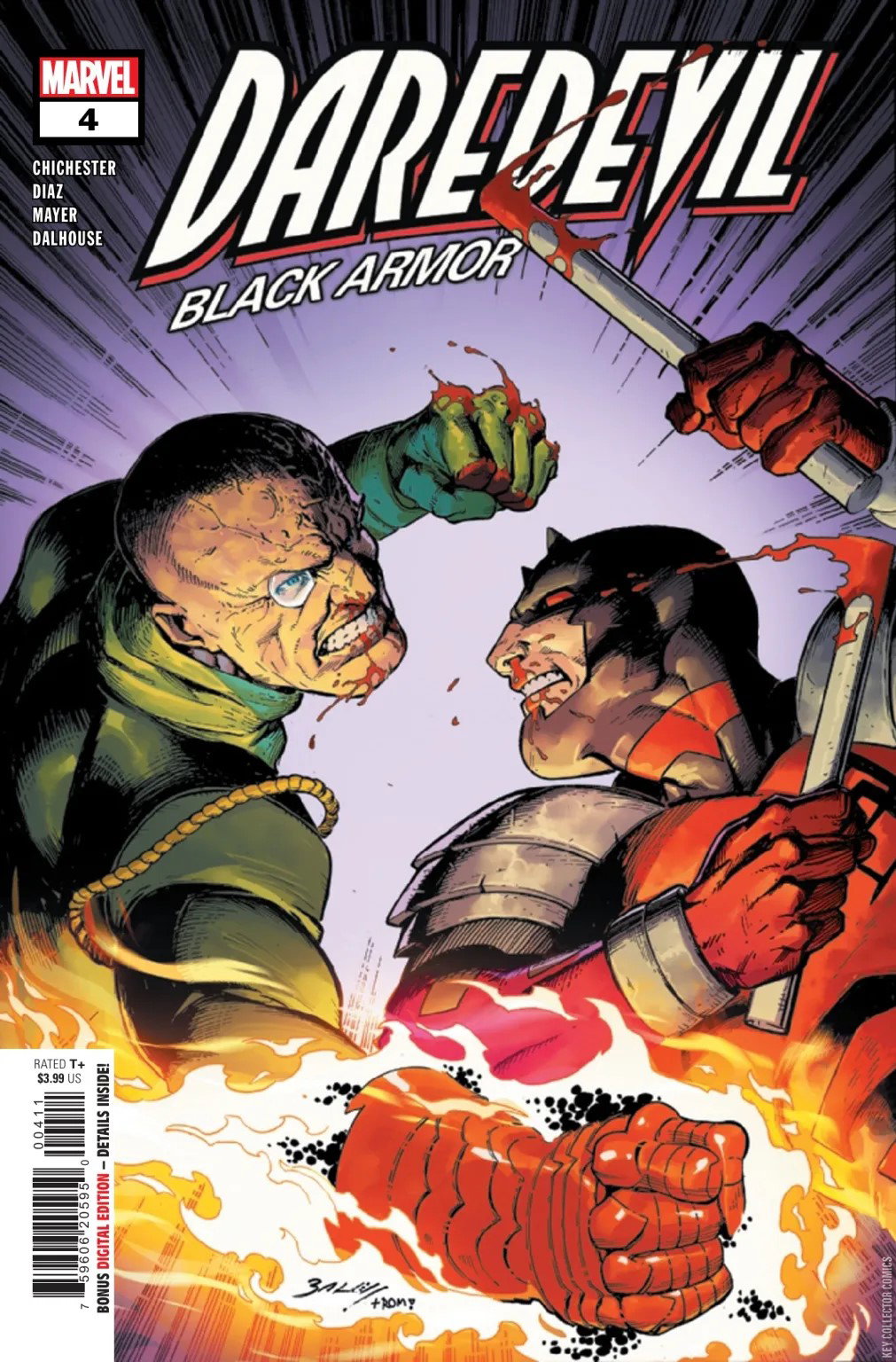 Daredevil: Black Armor #4 Published February 2024 | Key