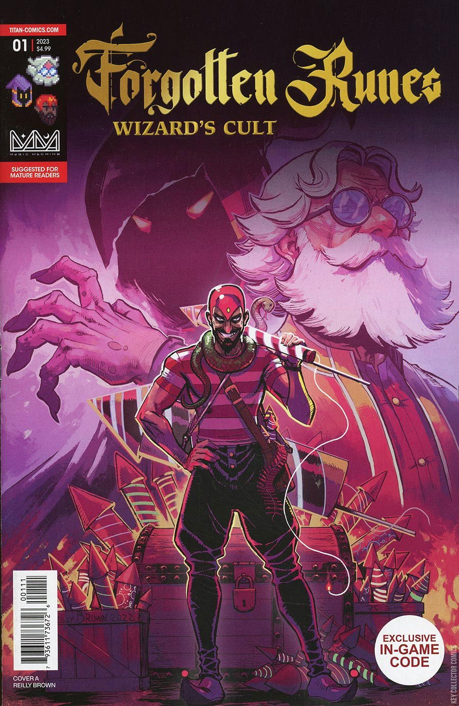 Forgotten Runes: Wizard's Cult by Titan | Key Collector Comics