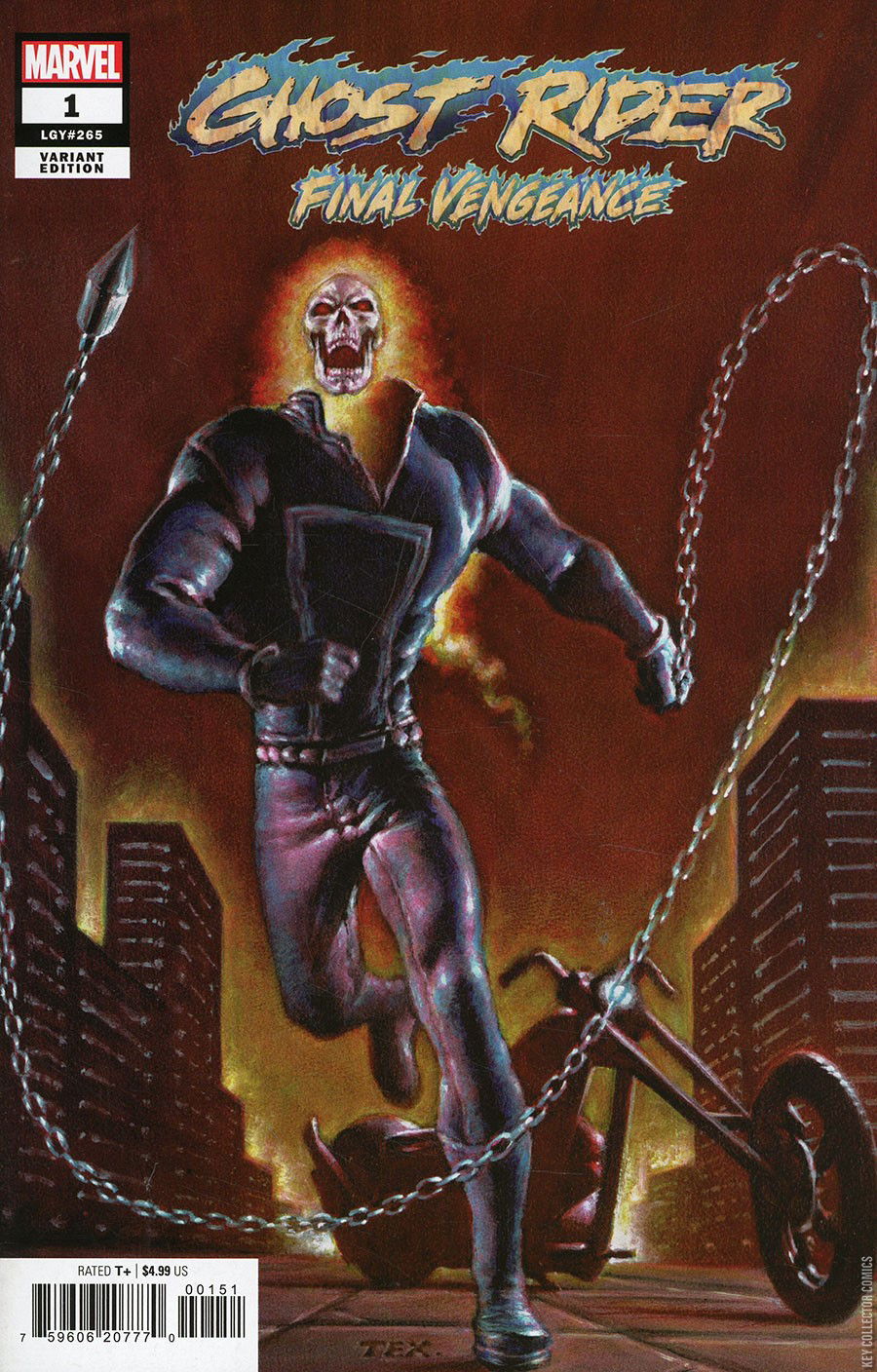 Ghost Rider: Final Vengeance #1 Variant Published March 202