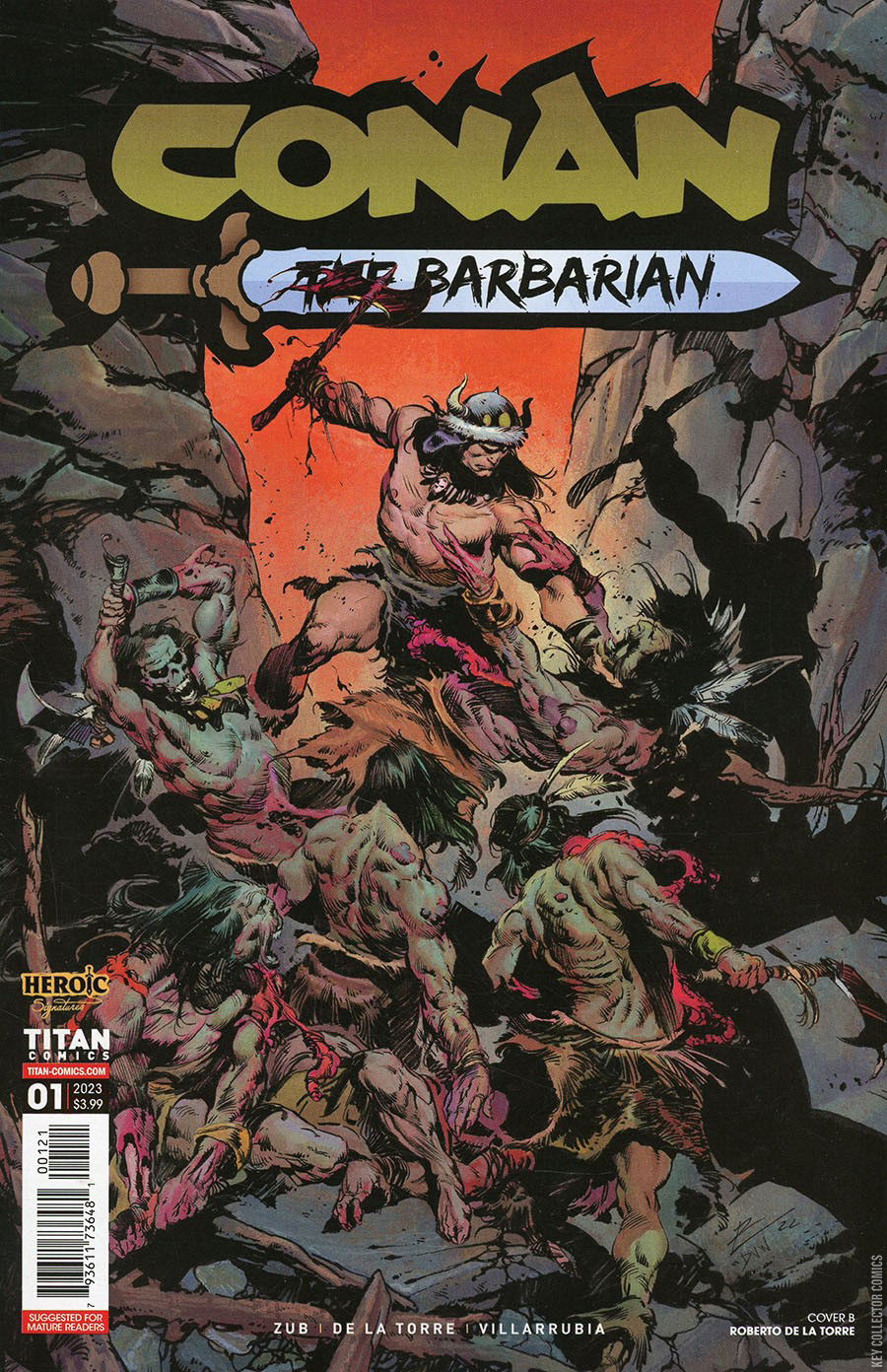Conan the Barbarian #1 Variant Published July 2023 | K