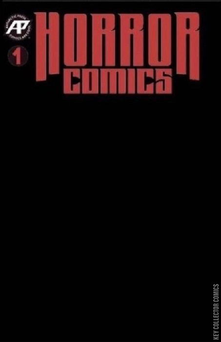 Horror Comics #1 Blank Published May 2019 | Key Collec