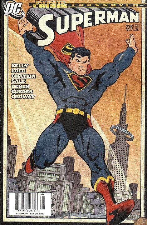 Superman #226 Newsstand Published February 2008 | Key
