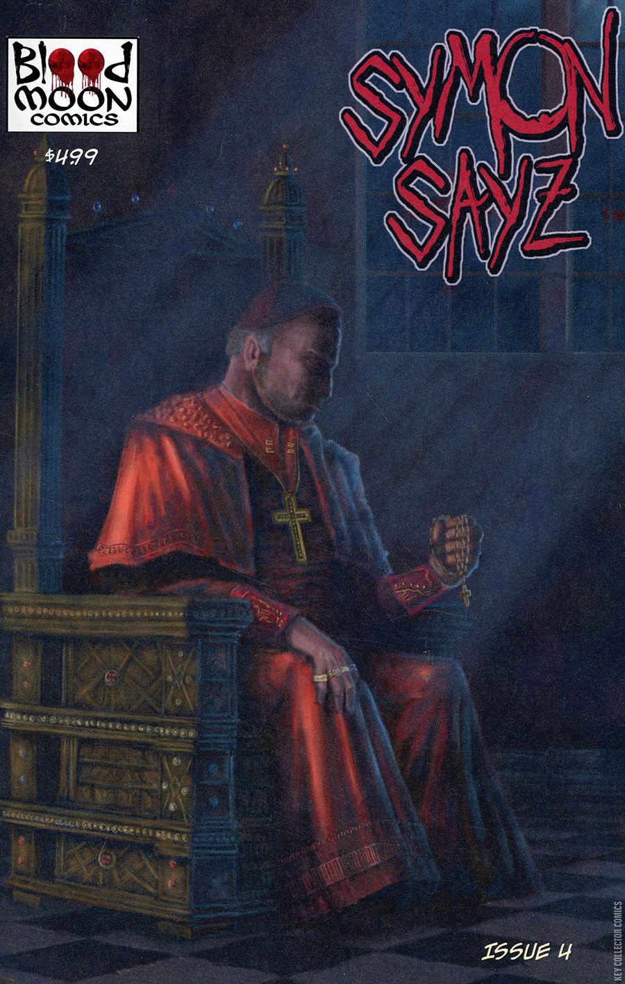 Symon Sayz #4 Variant Published February 2024 | Key Co