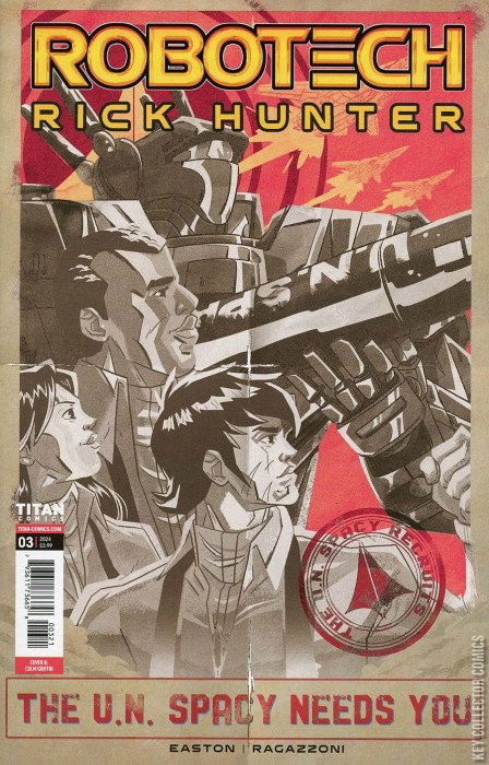Robotech: Rick Hunter #3 Variant Published February 20