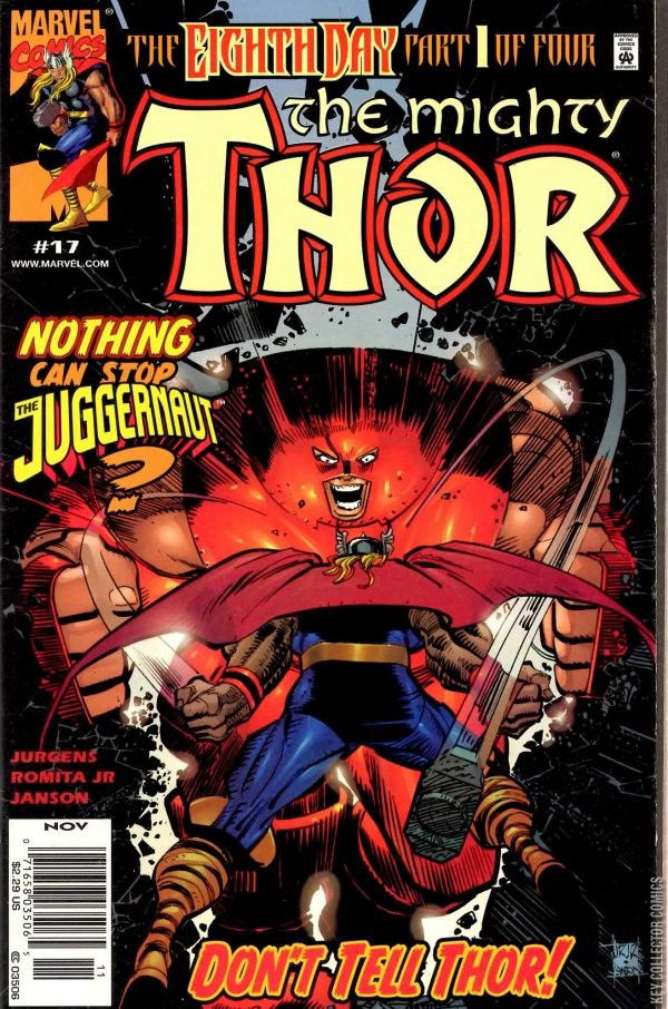 Thor #17 Newsstand Published November 1999 | Key Colle