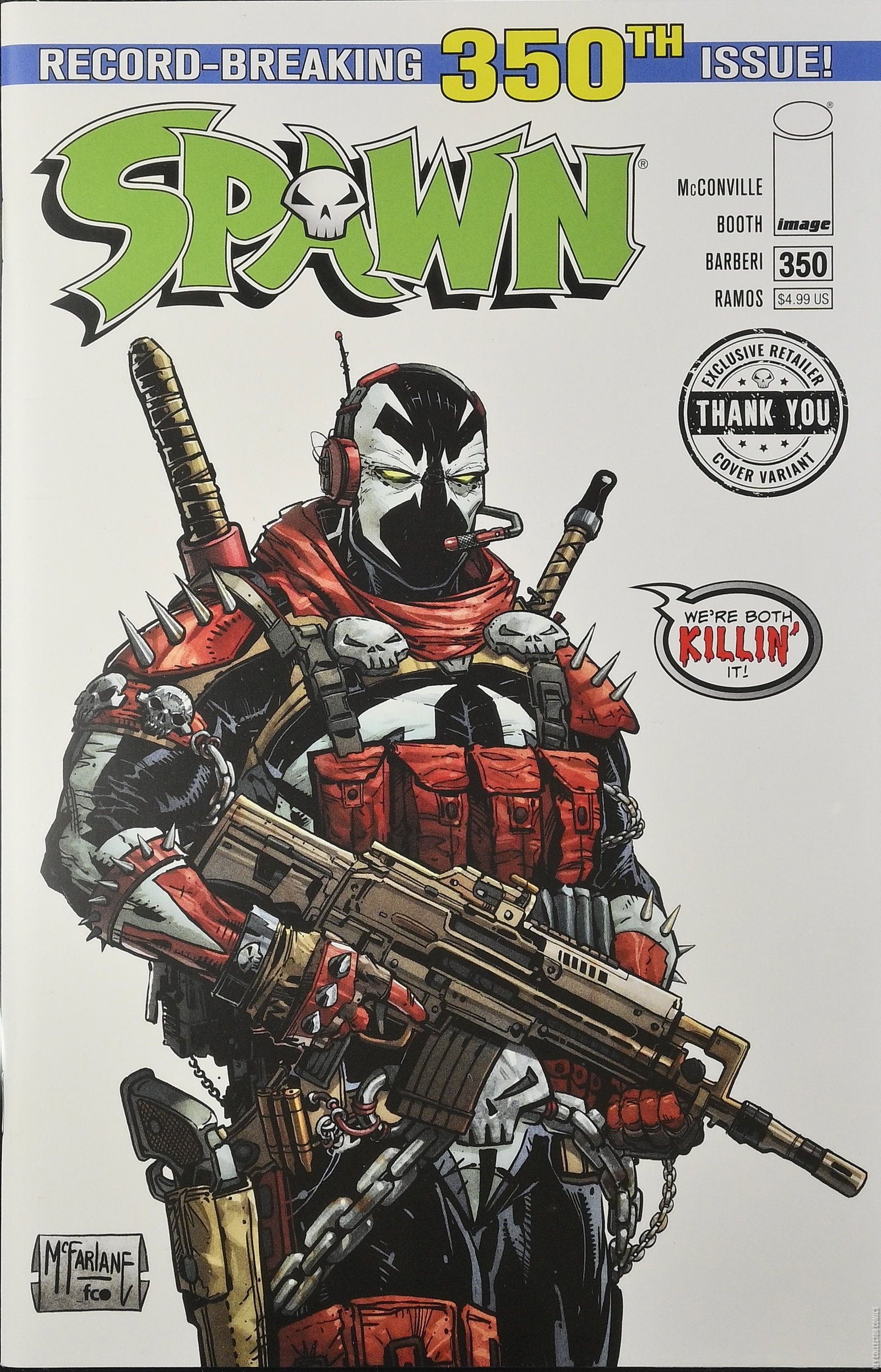 Spawn 350 Variant Published February 2024 Key Colle