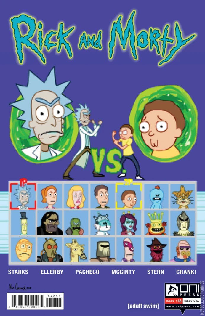 Rick and Morty #48 Variant Published March 2019 | Key