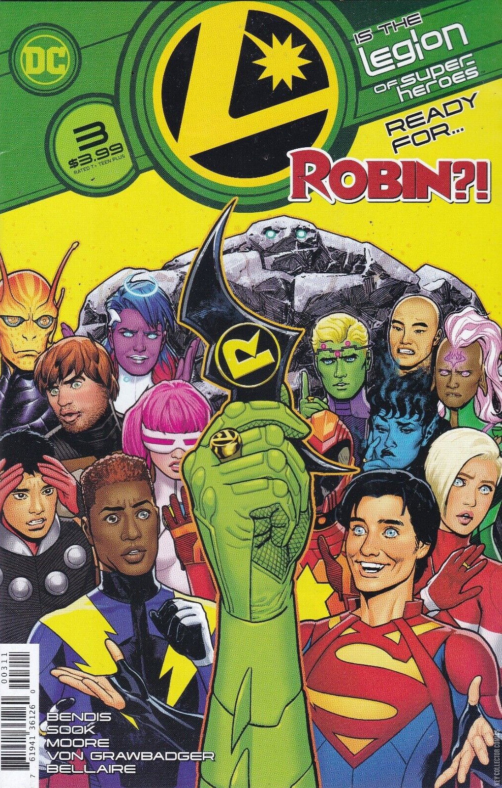 Legion of Super-Heroes #3 Published January 2020 | Key