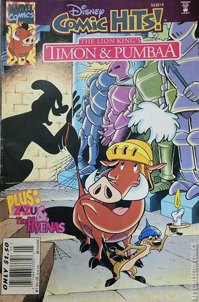Disney Comic Hits #8 Newsstand Published May 1996 | Ke