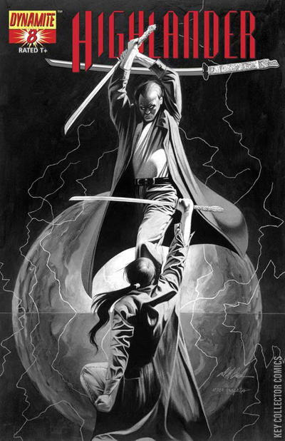Highlander #8 Sketch Published June 2007 | Key Collect
