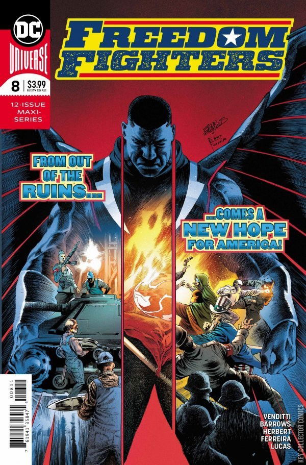 Freedom Fighters #8 Published August 2019 | Key Collect