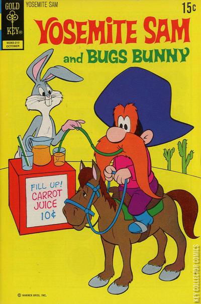 Yosemite Sam #10 Published October 1972 | Key Collector