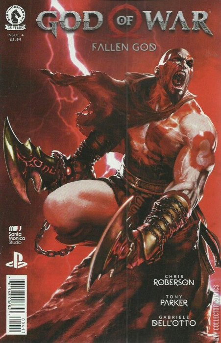 God of War: Fallen God #4 Published June 2021 | Key Col