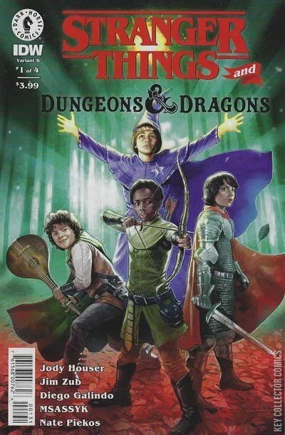 Stranger Things / Dungeons & Dragons #1 Variant Published N