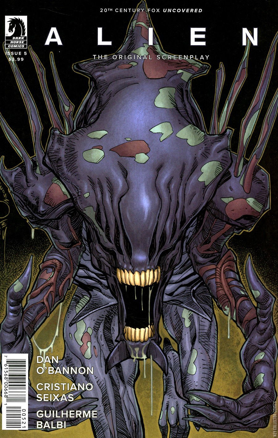 Alien: The Original Screenplay #5 Variant Published Decembe