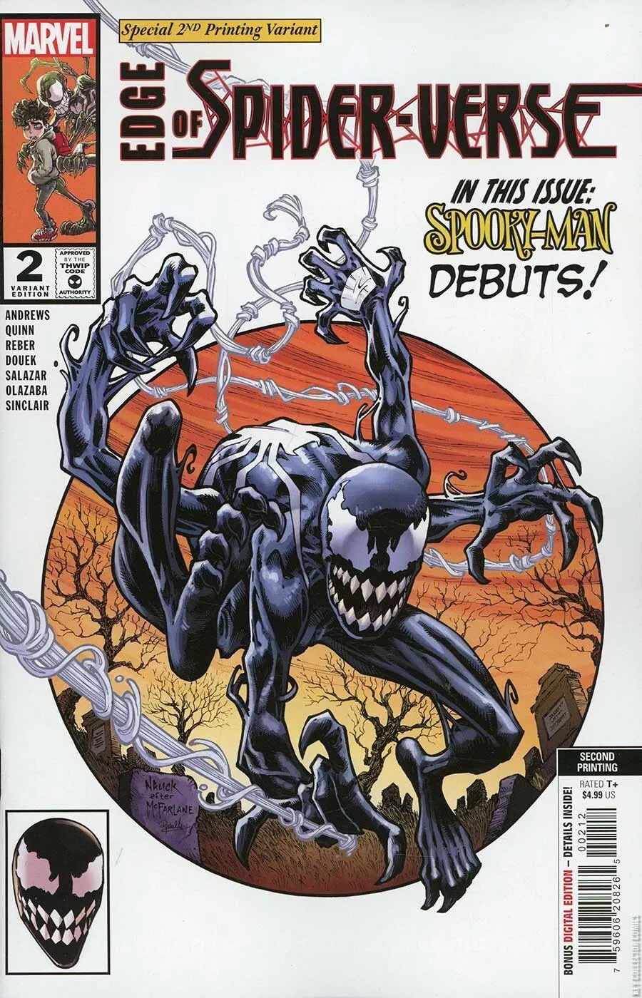 Edge of Spider-Verse #2 2nd Print Published May 2024