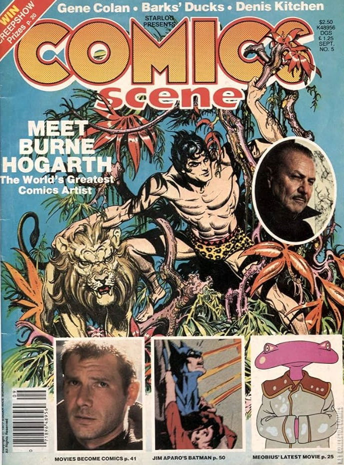Comics Scene #5 Newsstand Published September 1982 | K