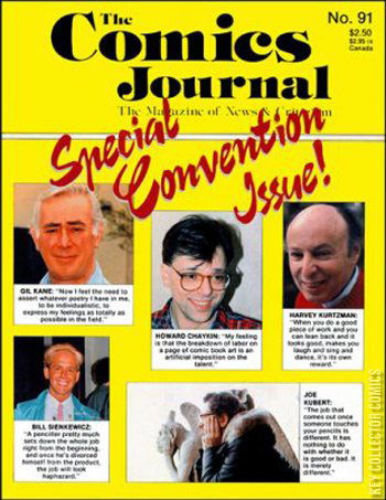 Comics Journal #91 Published July 1984 | Key Collector