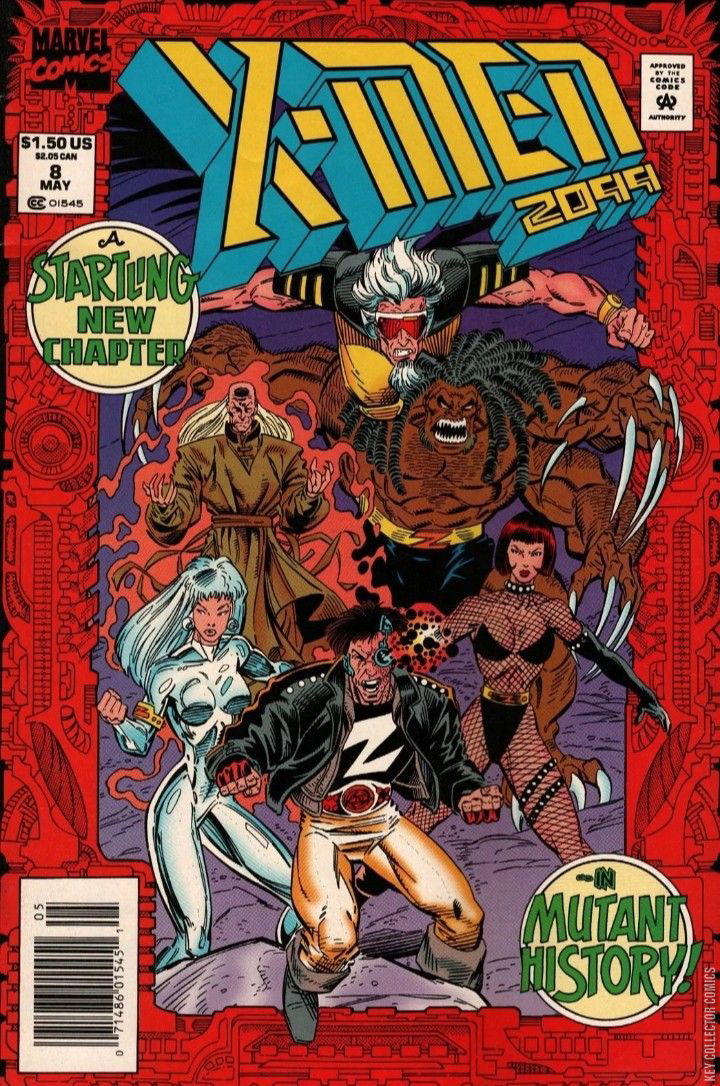 X-Men 2099 #8 Newsstand Published May 1994 | Key Colle